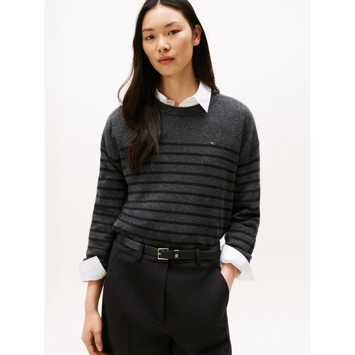 Relaxed Fit Soft Wool Jumper